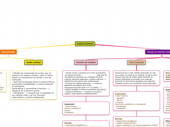 Trauma Torácico - Adimen Mapa
